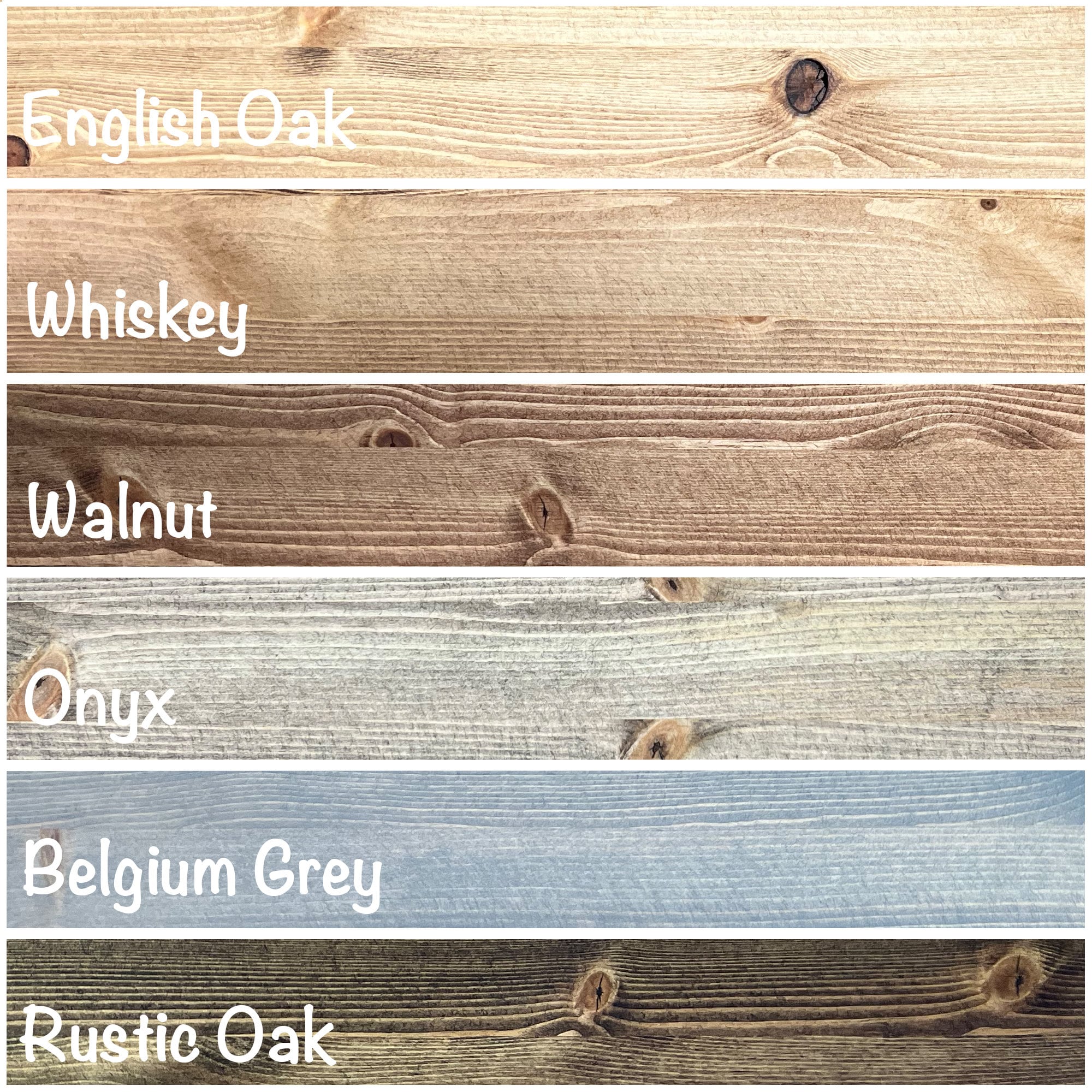 SAMPLE // Pack of 6 Colour Samples - Etsy