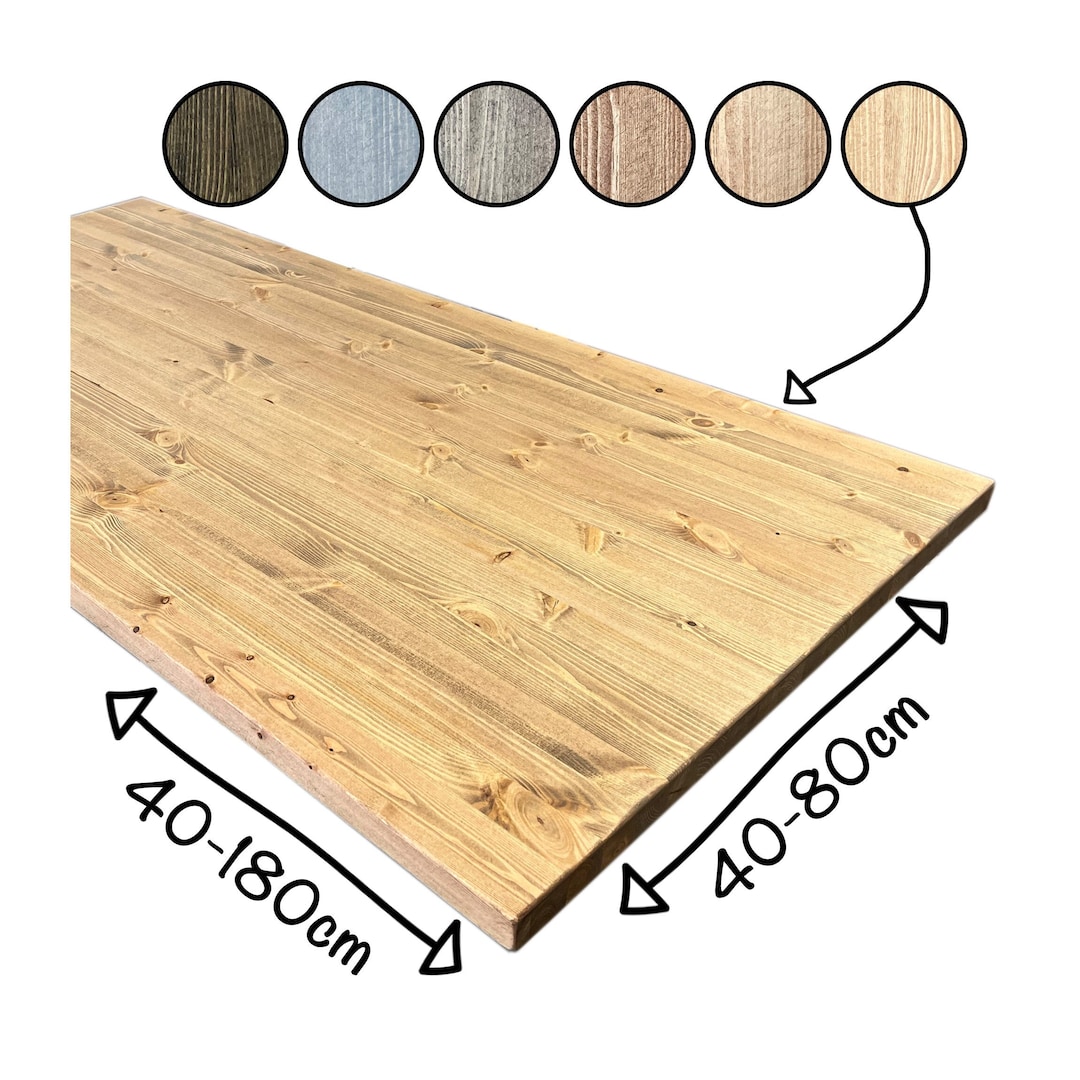 DIY // Solid Pine Table Top / Top Only - Etsy UK