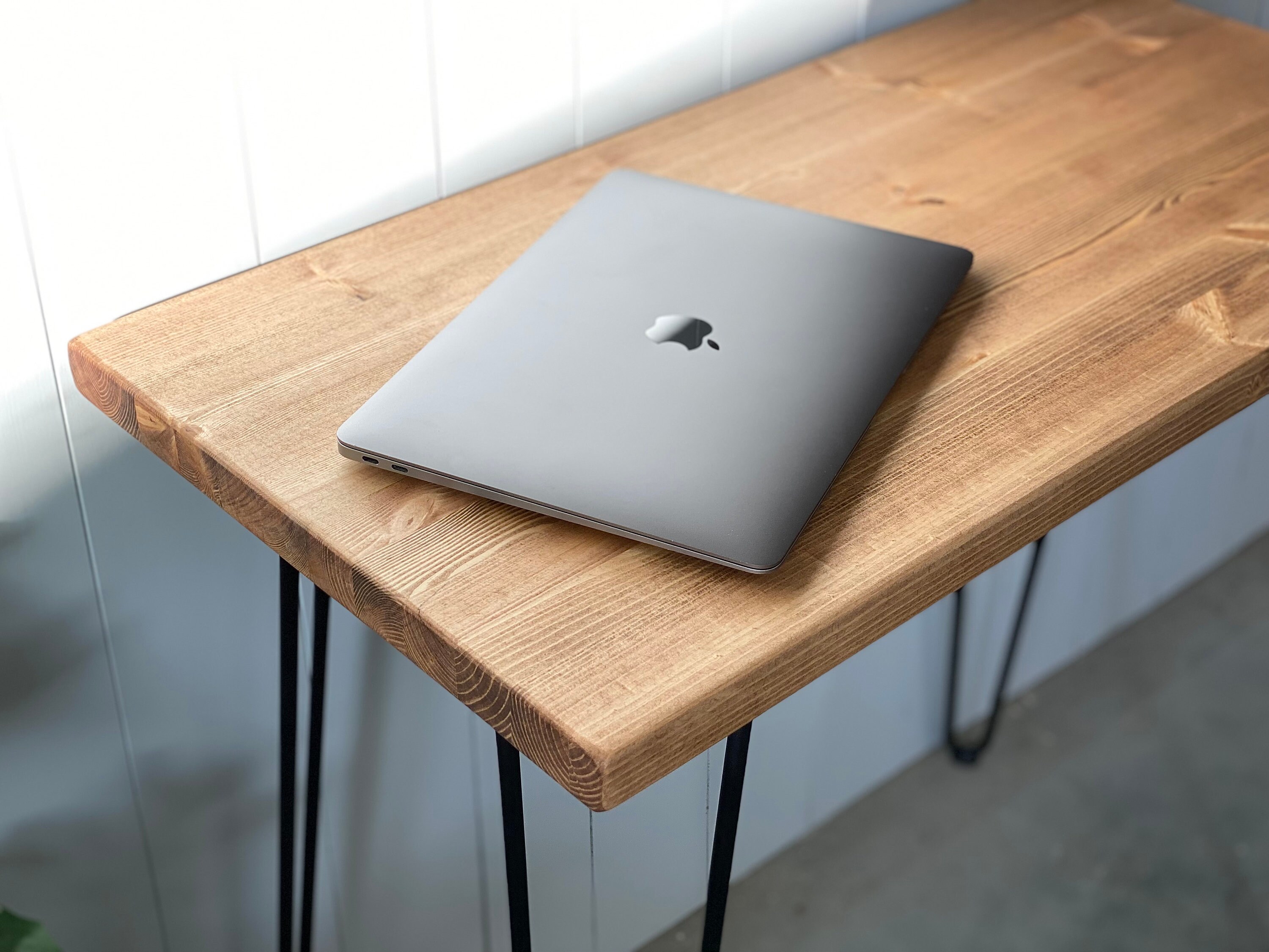 DIY // Solid Pine Desk Table Top Only Quick Two Week - Etsy UK