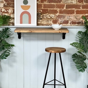 LOTA // Folding Breakfast Bar Table and Stools - Etsy UK