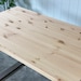 DIY // Unfinished Solid Pine Table Top - Etsy UK