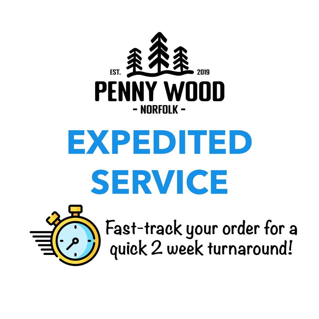EXPEDITED SERVICE // Expedite Your Order With a Quick 2 Week Turnaround ...
