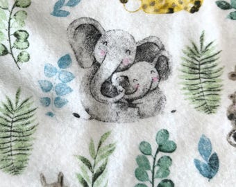 Fabric: Pink Super Snuggle Flannel, Gingerbread Houses and Trees on ...