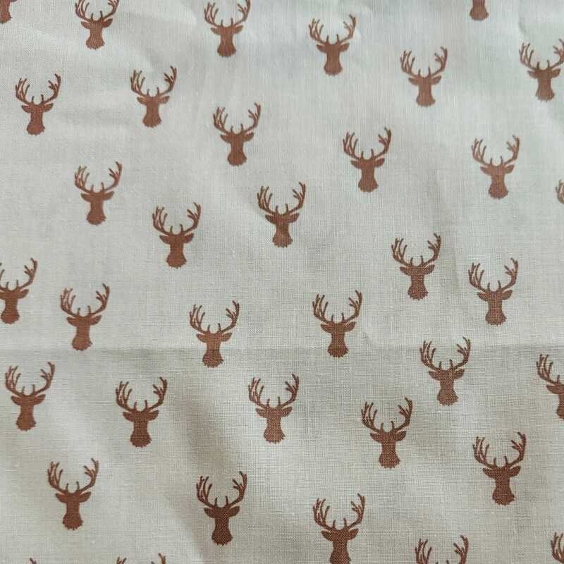 Stag Fabric - Etsy
