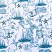 Set Sail With This Cotton Nautical Map Fabric - Etsy