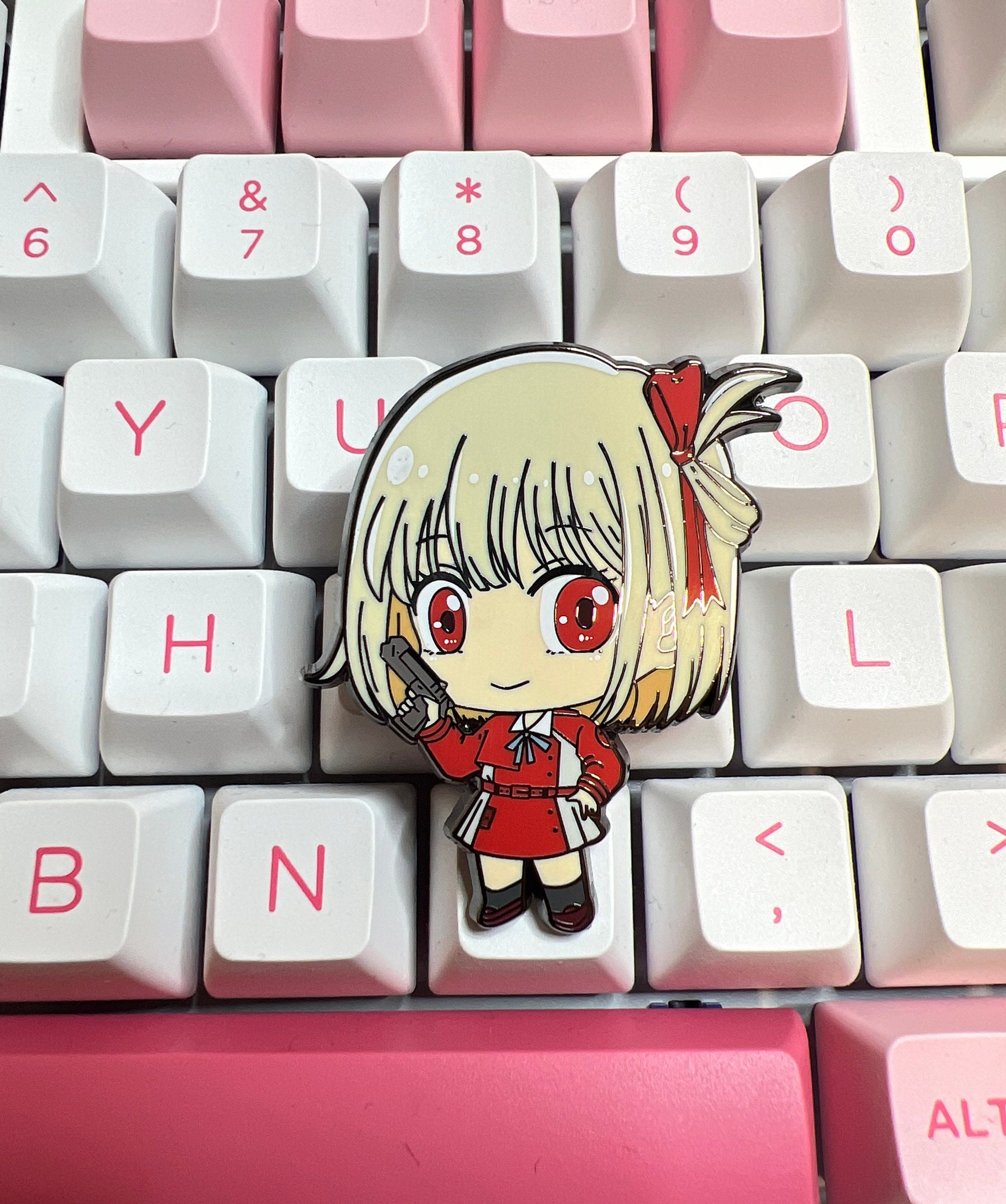Lyco Reco Anime Hard Enamel Pins - Etsy
