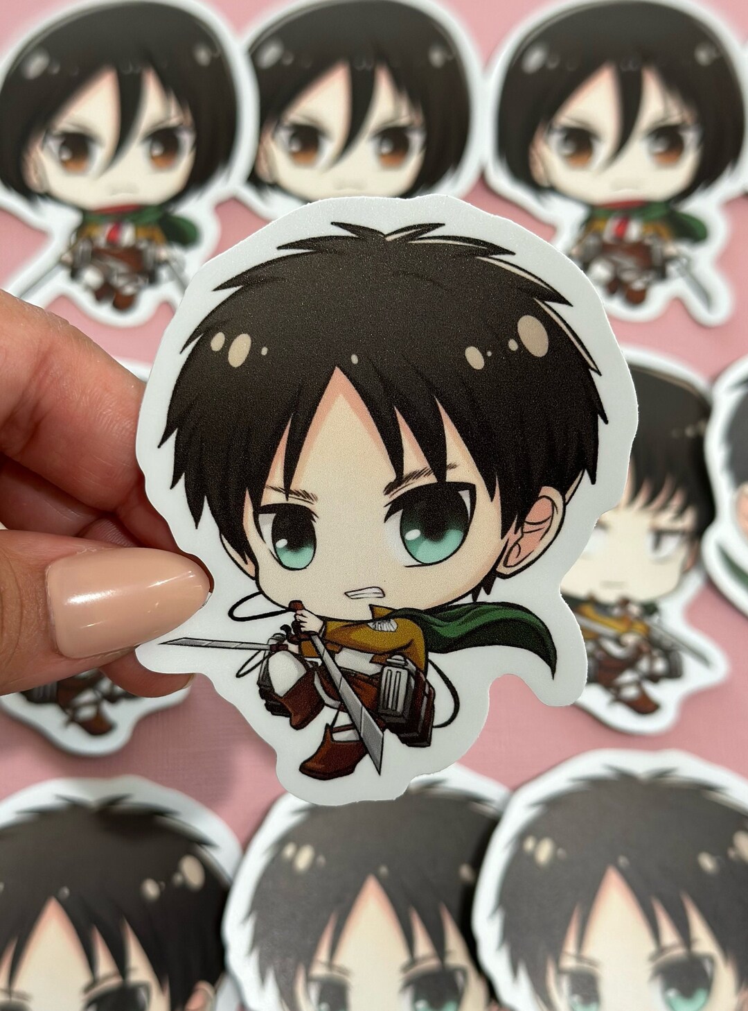 Titan Slayer Anime Stickers - Etsy
