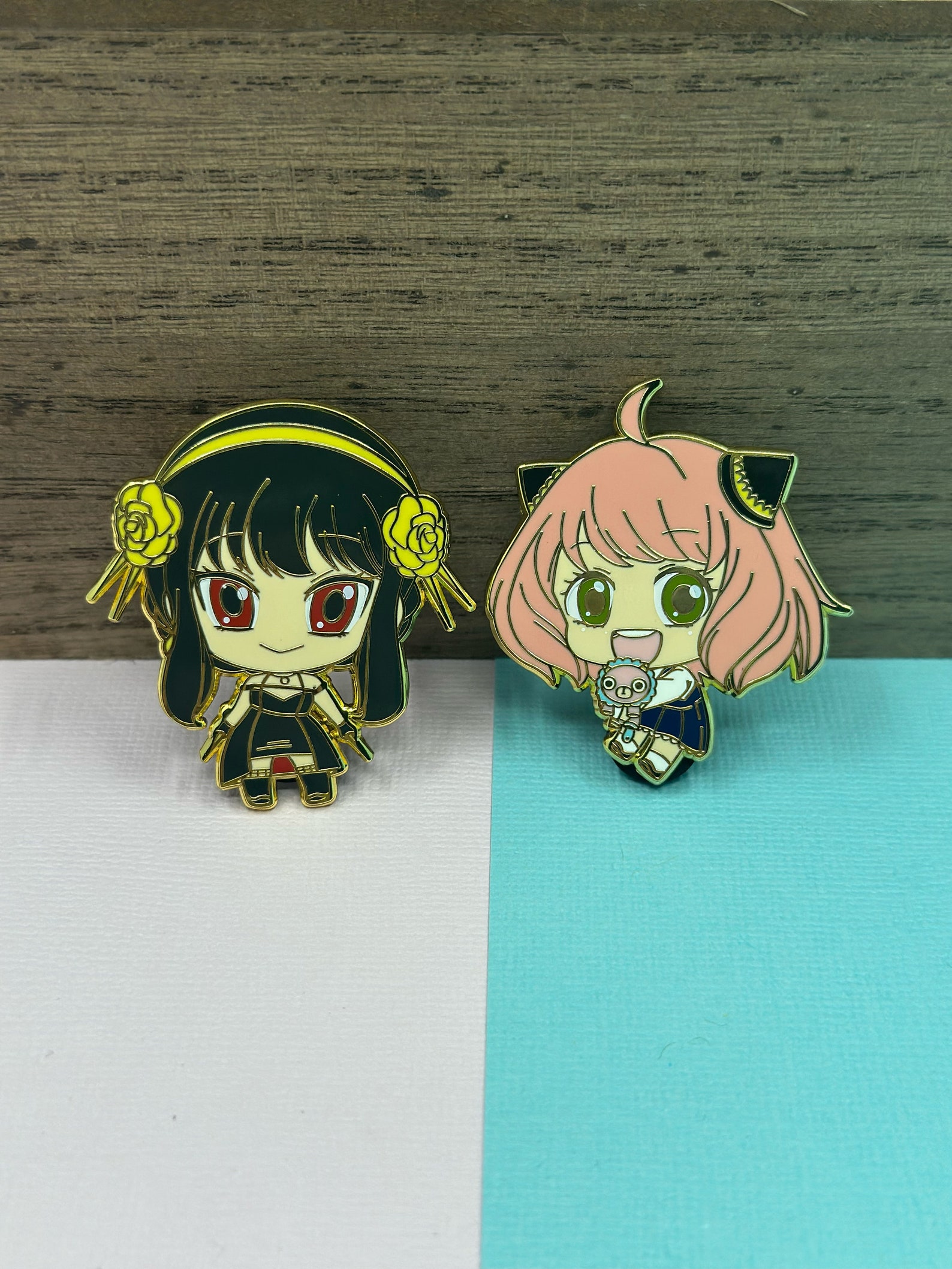 Kawaii Spy's Hard Enamel Pins - Etsy