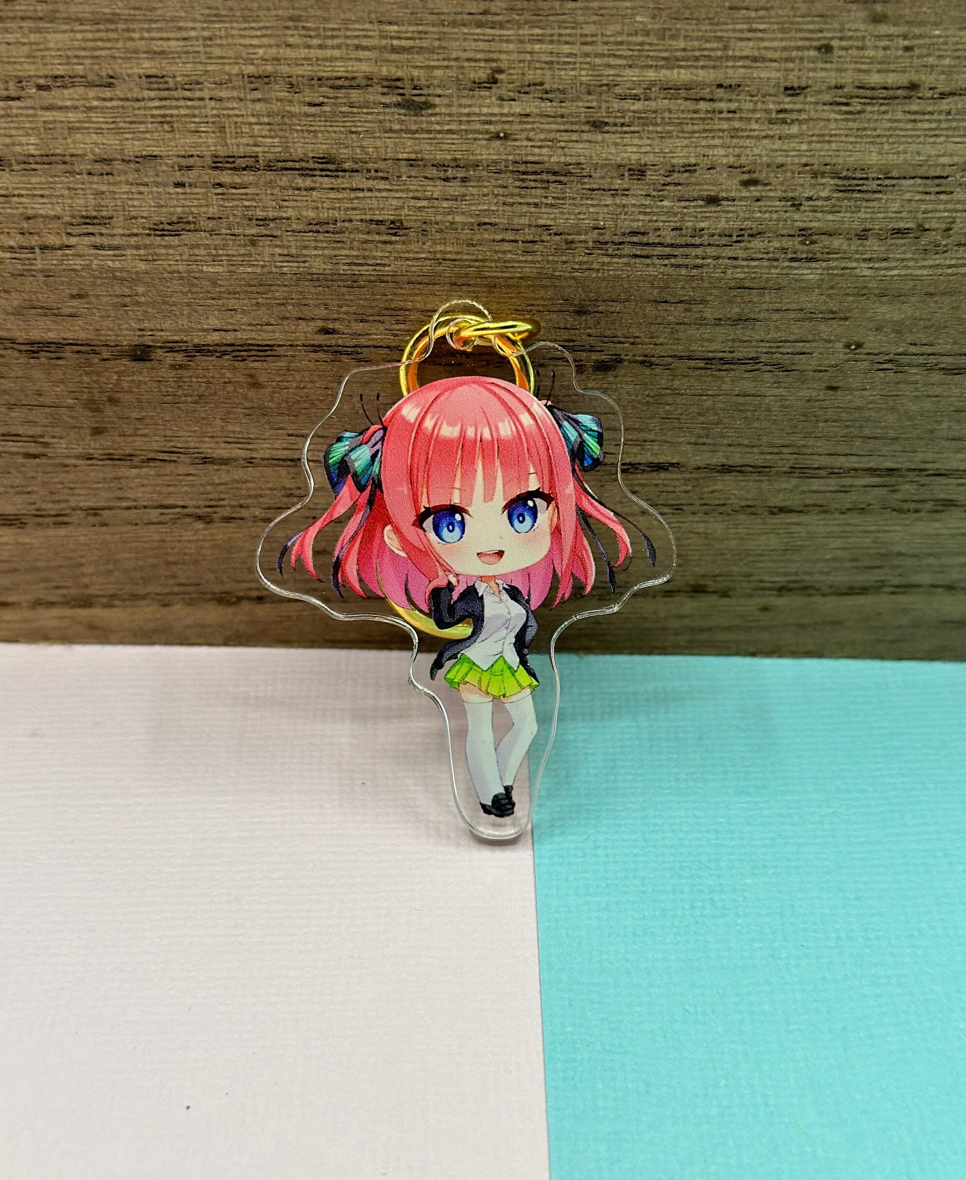 Quintessential Quints Anime Acrylic Keychains - Etsy