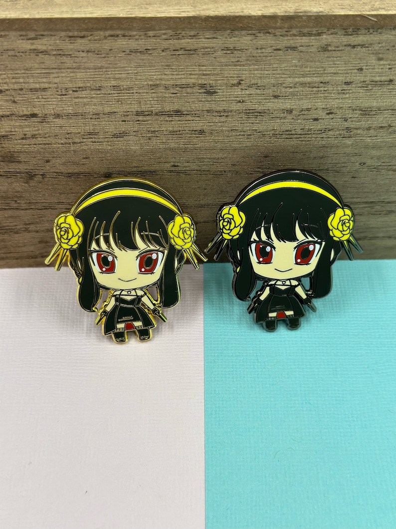 Kawaii Spy's Hard Enamel Pins - Etsy