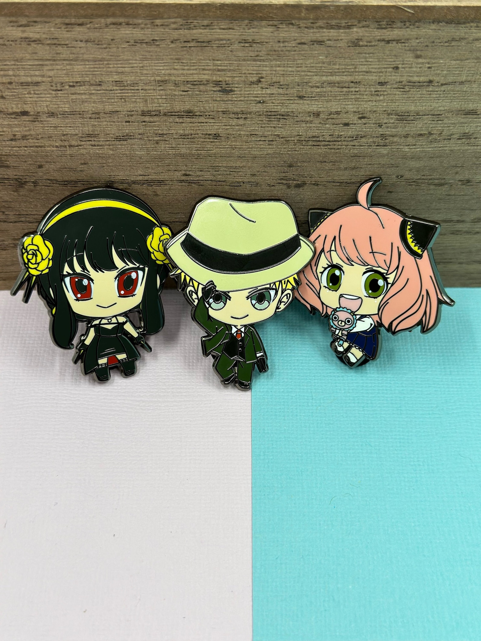 Kawaii Spy's Hard Enamel Pins - Etsy