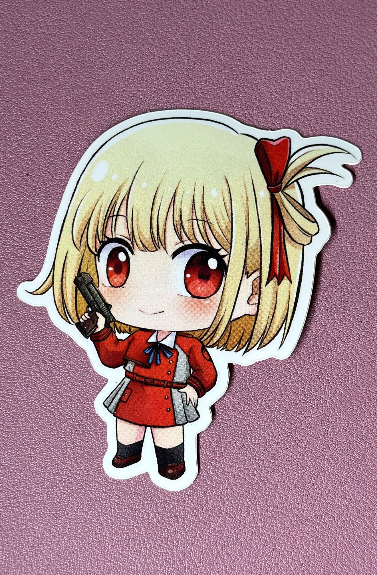 Lyco Reco Anime Stickers Taki and Chisa - Etsy