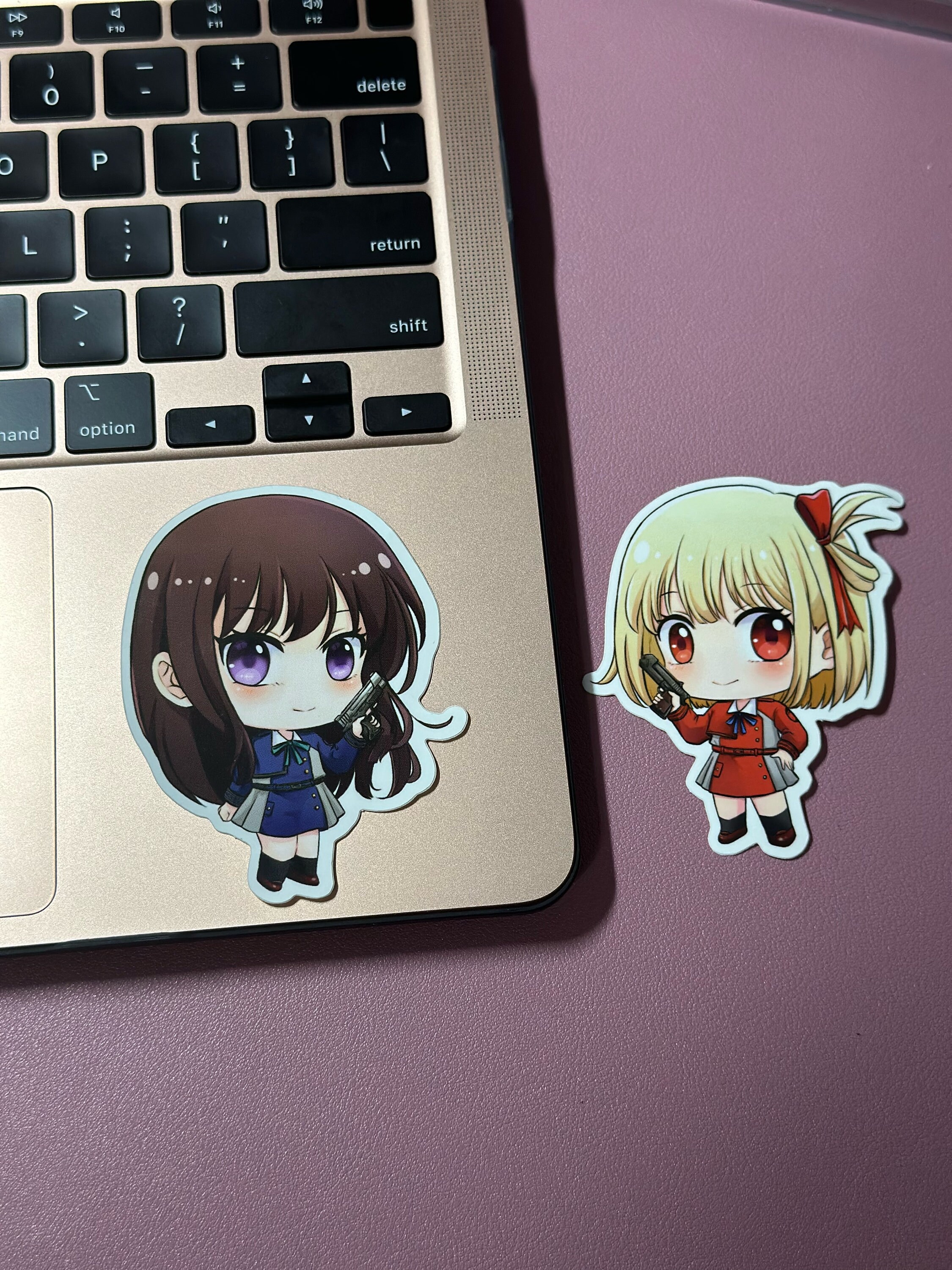 Lyco Reco Anime Stickers Taki and Chisa - Etsy