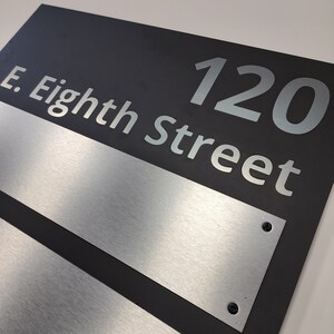 Custom Aluminum Building Directory Sign – Tenant Office Plaque, Matte ...