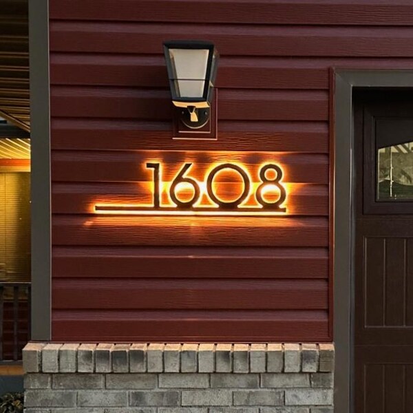 Led Address Sign - Etsy