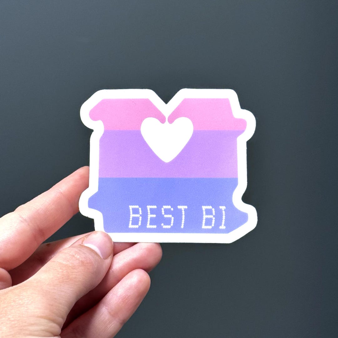 Bi Pride Pun Sticker - Etsy
