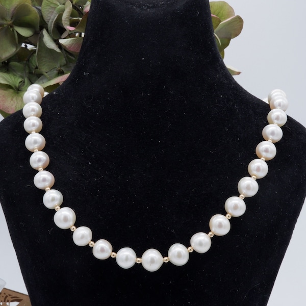 Freshwater Pearl Necklace - Etsy