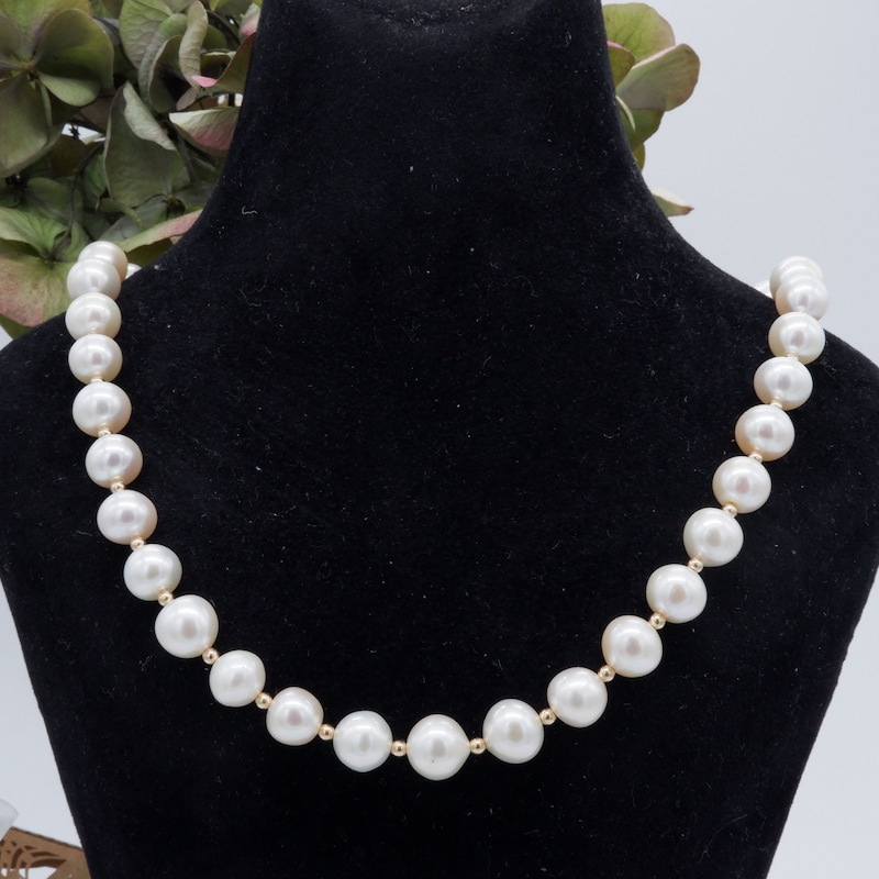 Freshwater Pearl Necklace - Etsy