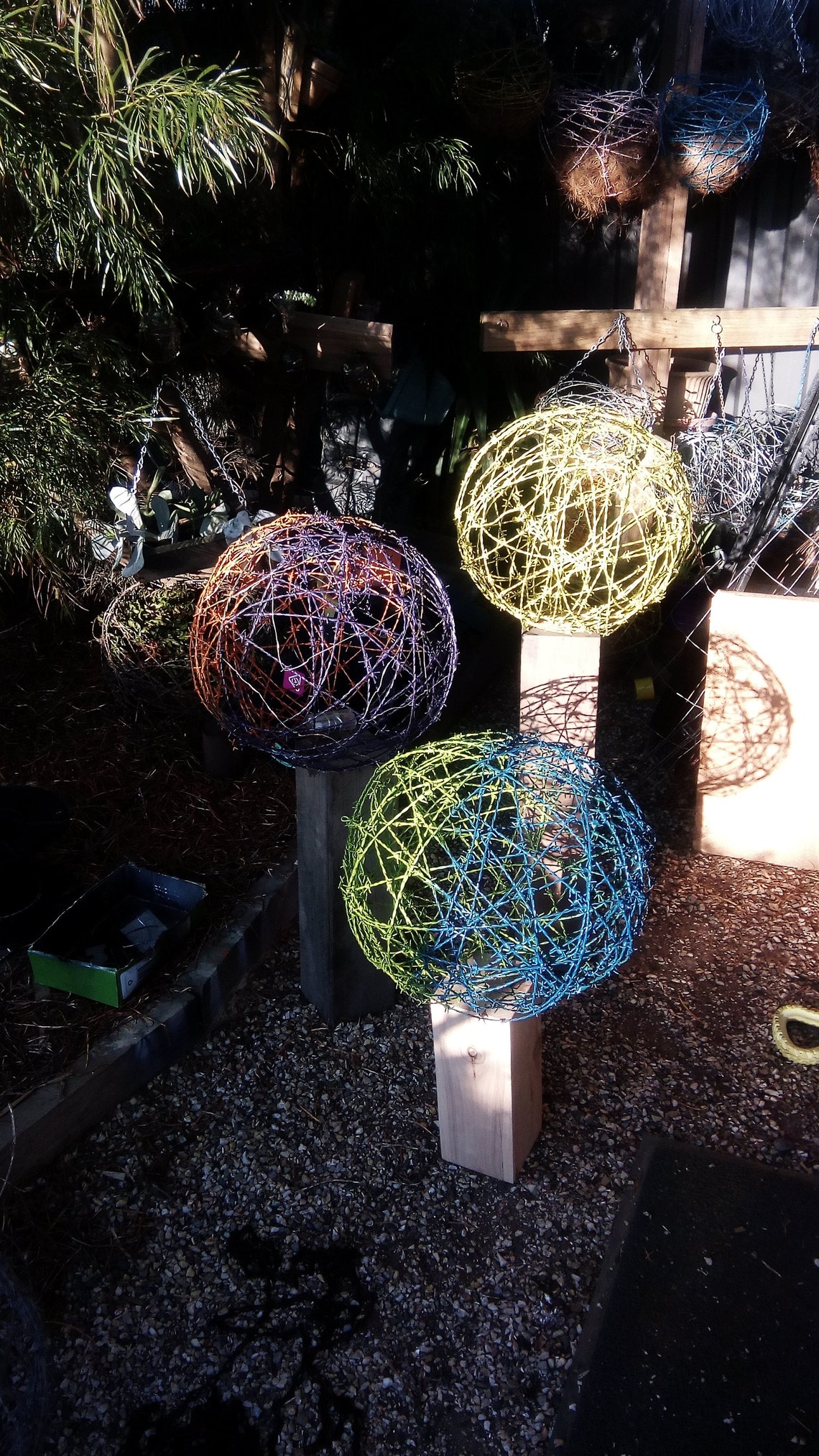 Decorative Barb Wire Balls With Led Lights - Etsy Canada