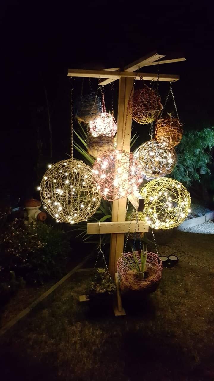 Decorative Barb Wire Balls With Led Lights - Etsy Canada