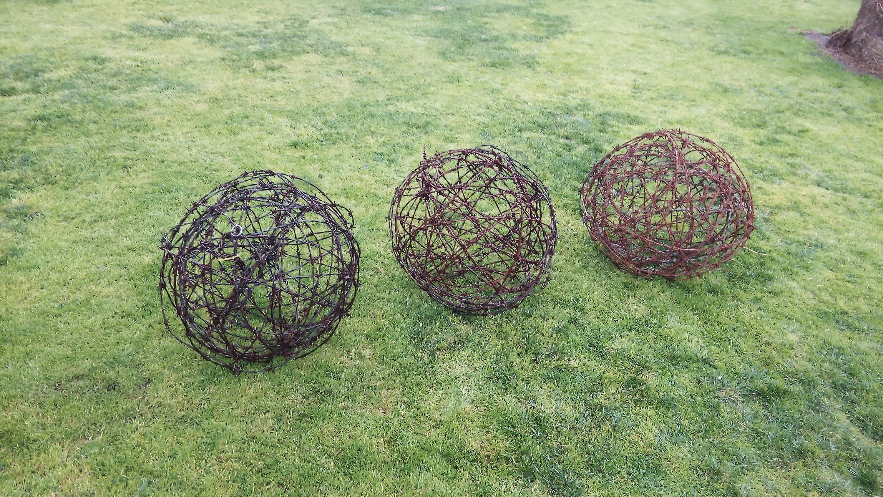 Barb wire balls store