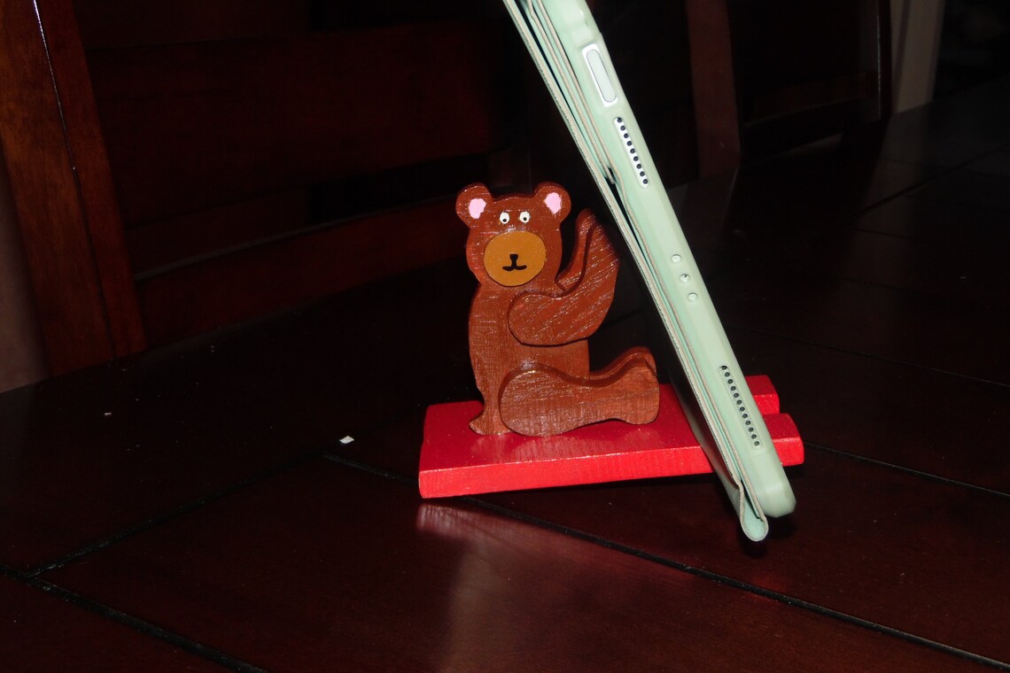 Bear Cell Phone Holder - Etsy