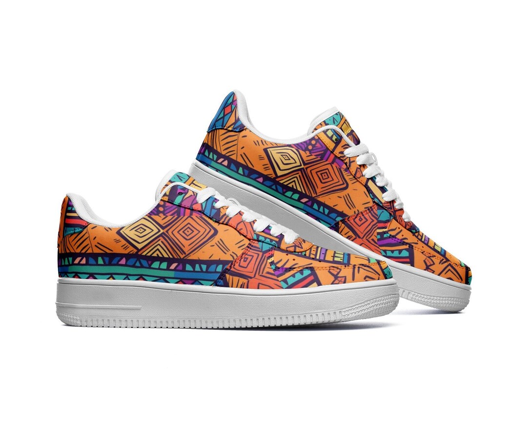 Tribal Sneakers, African Pattern, Tribal Pattern, Custom Sneakers ...