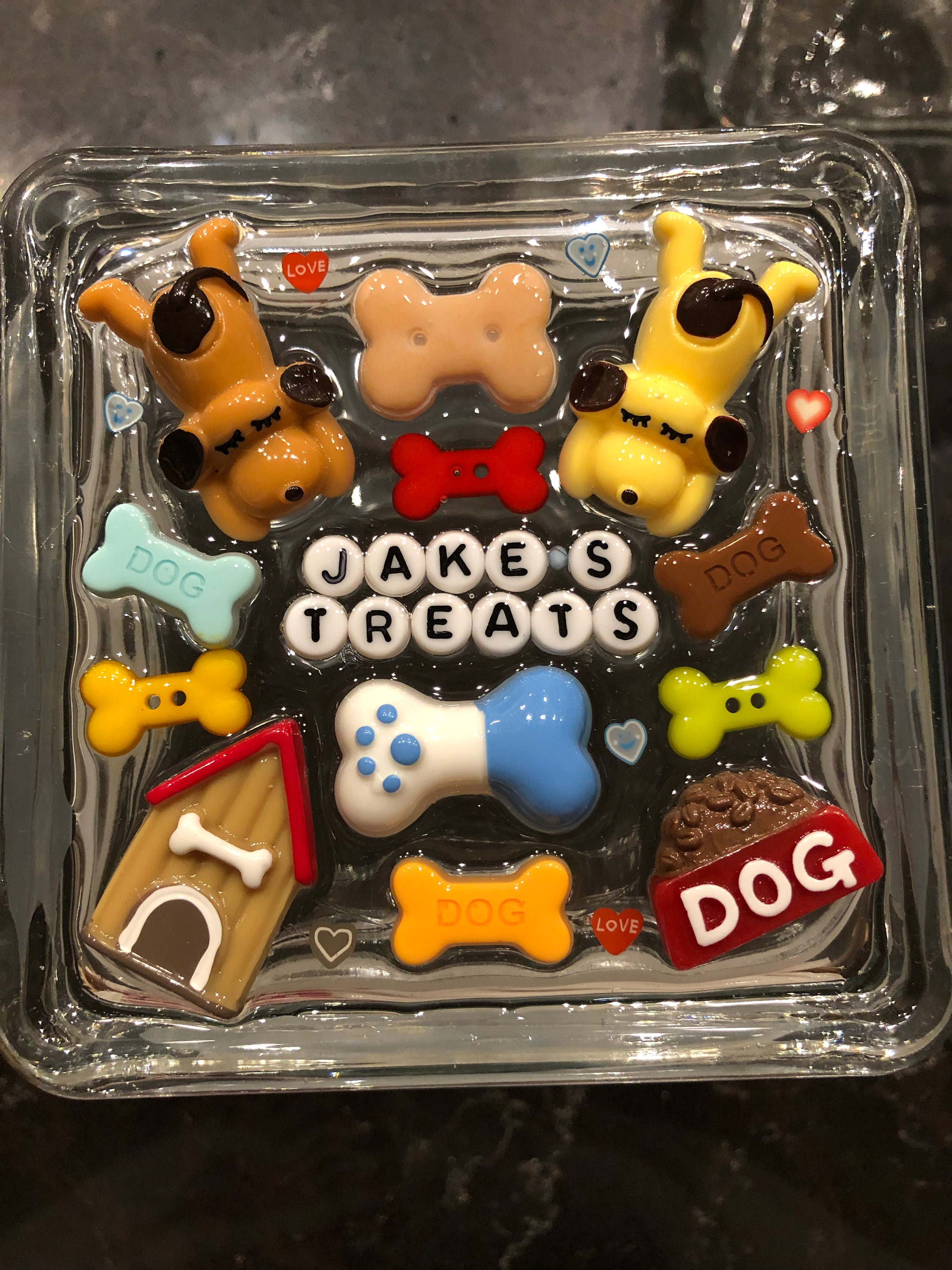 Personalized Candy Jars Dog Treat Jars Custom Cookie Jars | Etsy