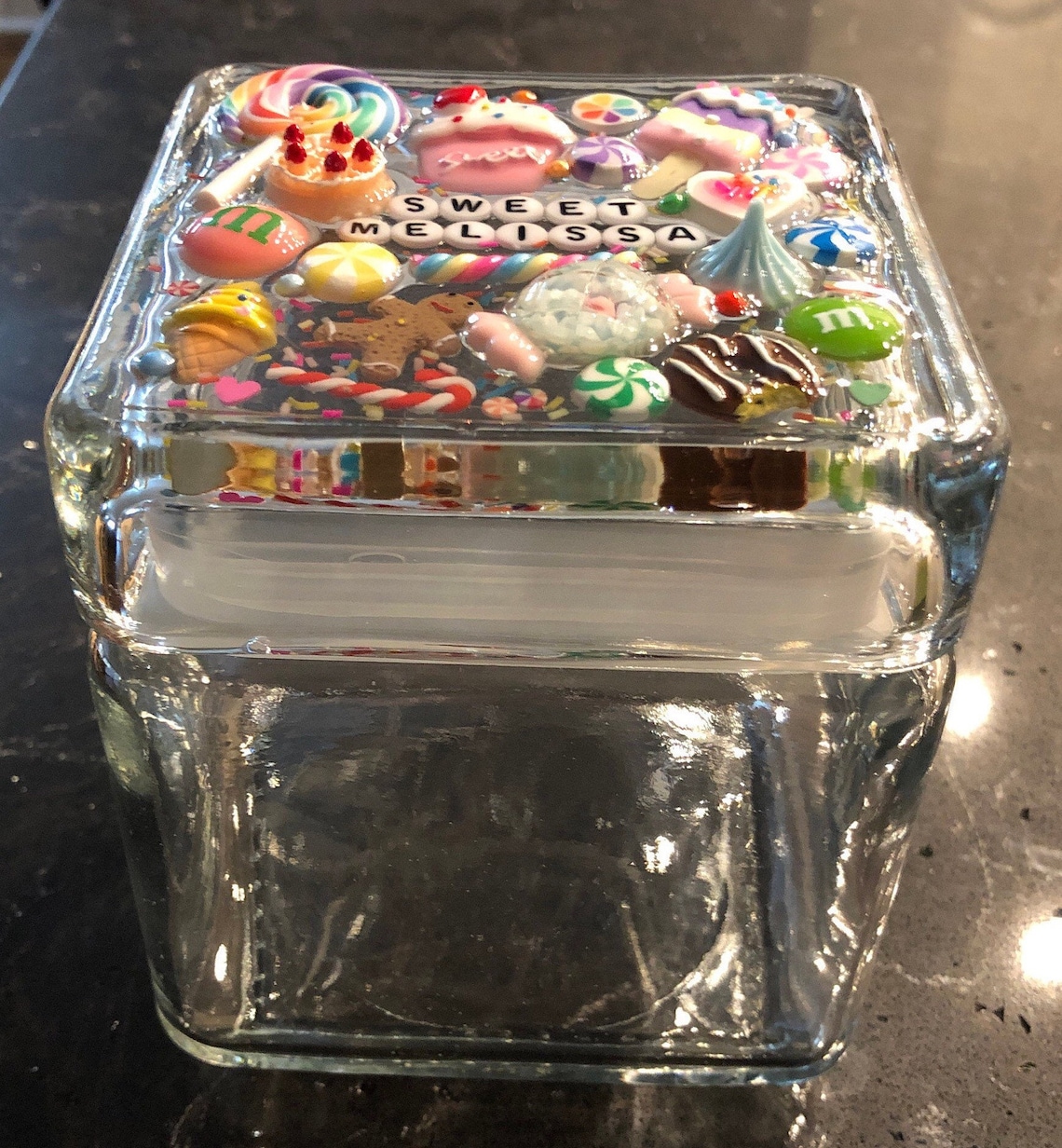 Personalized Candy Jar, Papa Snack Jars, Custom Treat Jars, Candy Gifts ...
