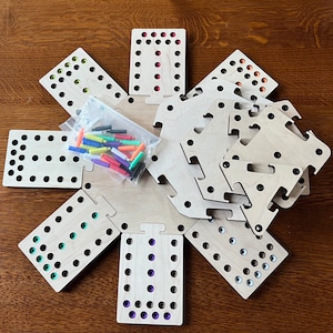 Fast Track Game With Custom Storage Box – 3 to 8 Player Modular Set ...