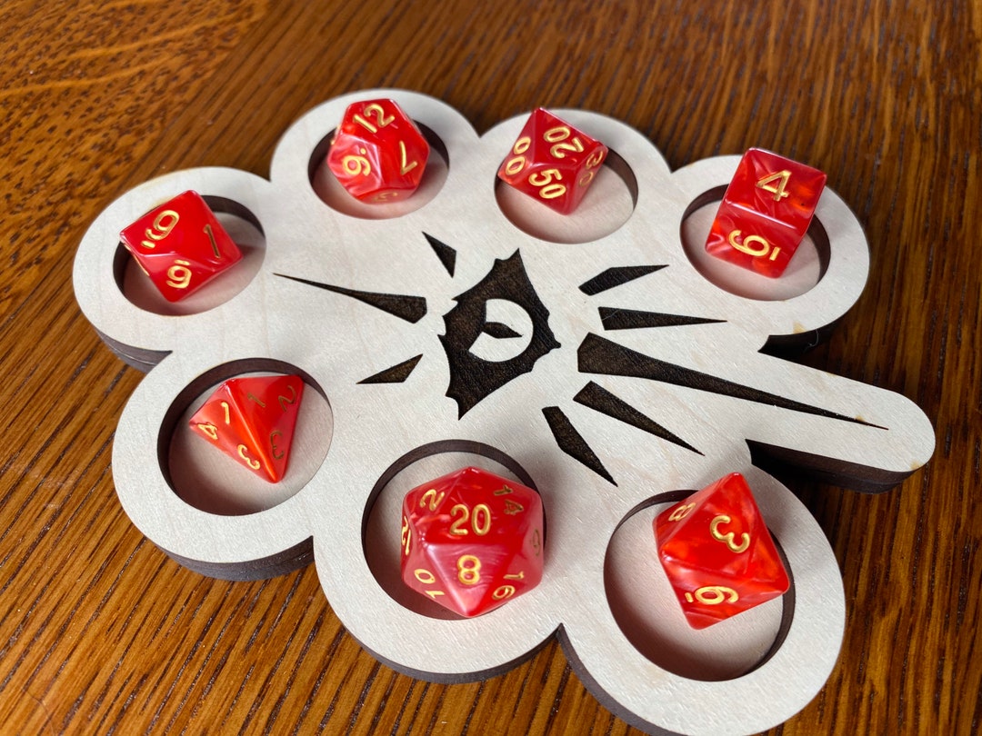 Warlock Dice Holder – Custom DND Dice Display – Personalized – Geek ...