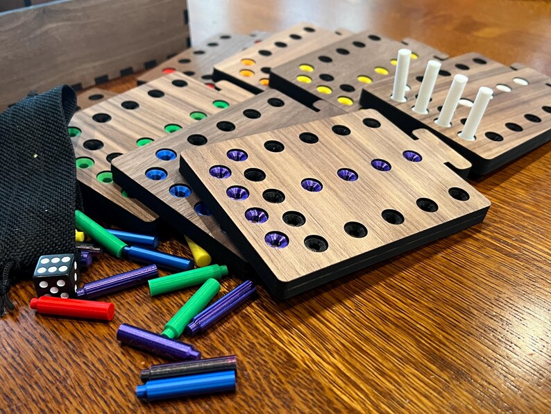 Fast Track Game With Custom Storage Box – 3 to 8 Player Modular Set ...