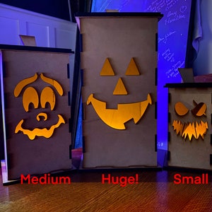 Jack Olantern Home Decor Kit DIY Halloween Pumpkin Lantern - Etsy