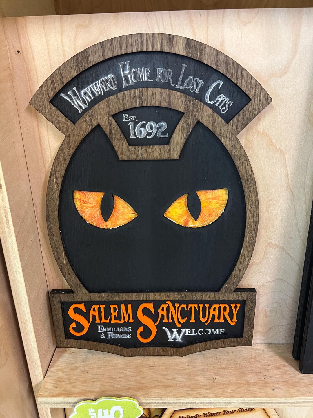 Salem Sanctuary the Wayward Home for Lost Cats Artwork - Etsy