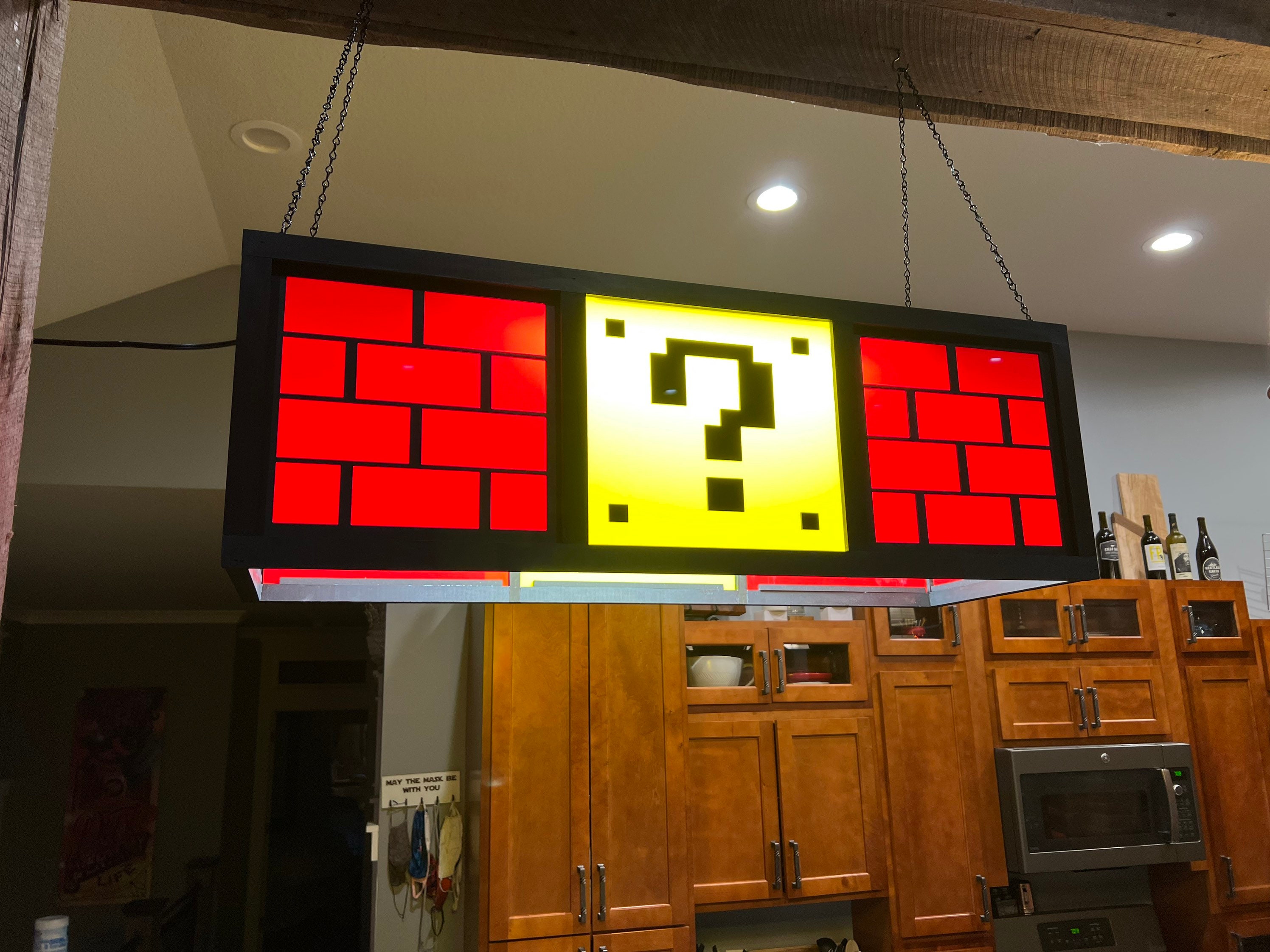 3 4 5 Pool Table Sized Super Mario Bros Question Mark Brick - Etsy