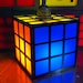 Rubiks Cube Lamp 6 Inch Cube Lamp With UL Cord for Any Game Room ...