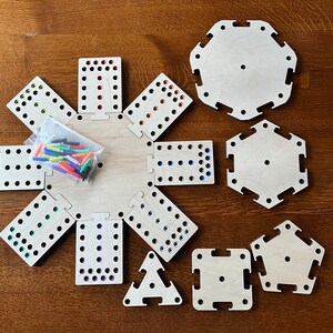 Fast Track Game With Custom Storage Box – 3 to 8 Player Modular Set ...