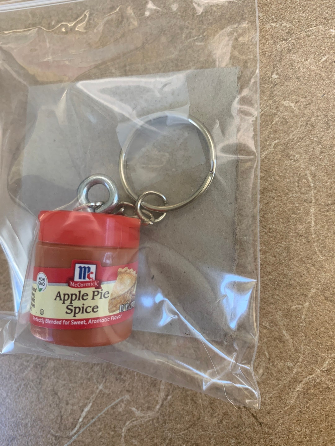Mini Brands Apple Pie Spice Keychain - Etsy