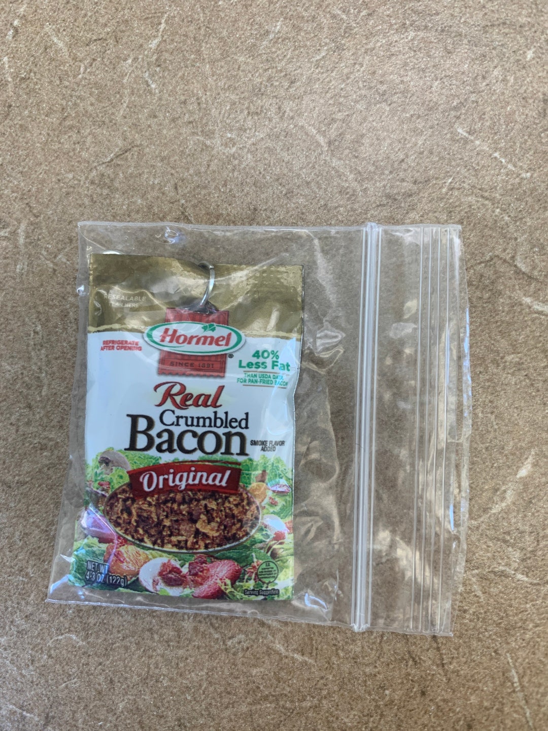 Mini Brands Hormel Bacon Bits Keychain - Etsy