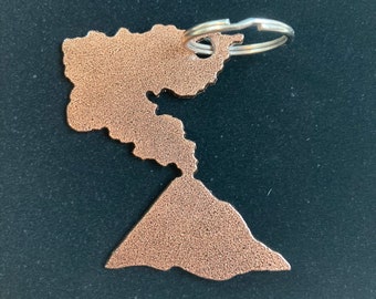 Volcano Keychain Wood Keychain Custom Keychain Gift for Him - Etsy