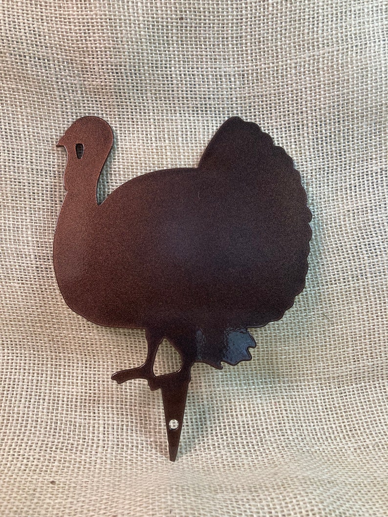 Turkey Metal Yard Stake - Etsy