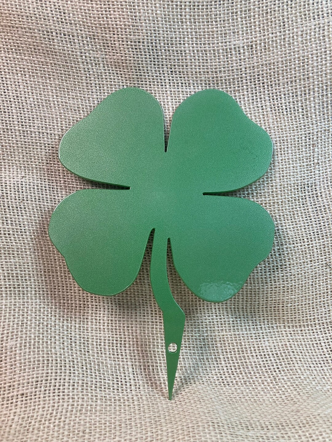 Four Leaf Clover Metal Yard Stake - Etsy