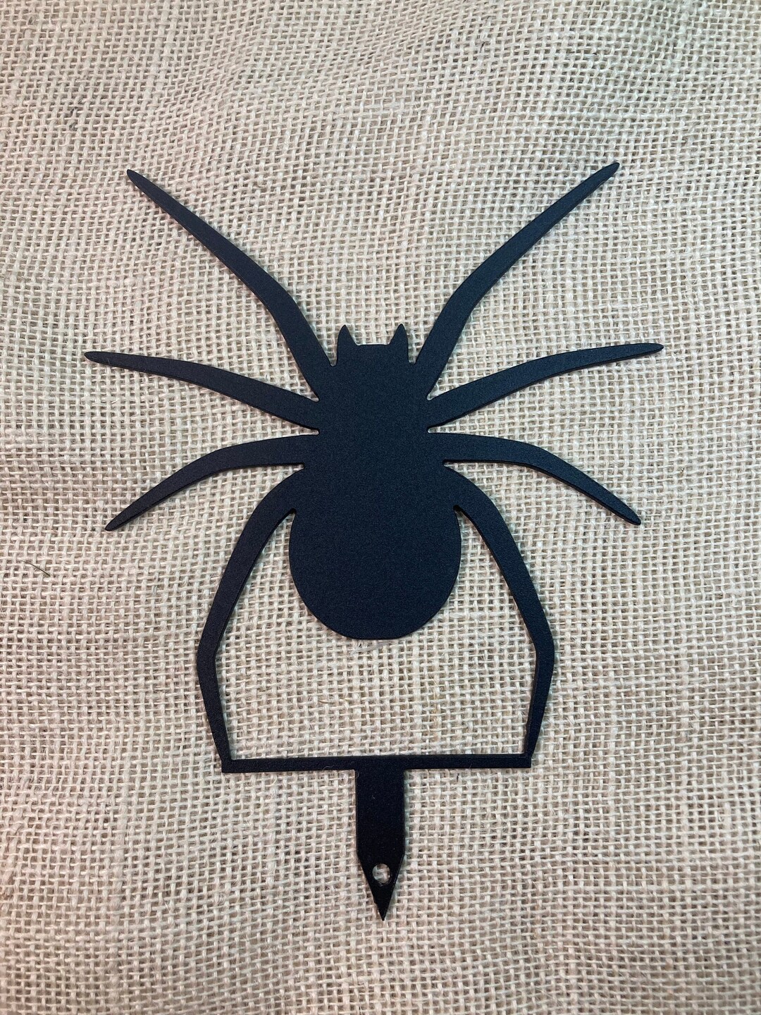 Spider Metal Yard Stake - Etsy