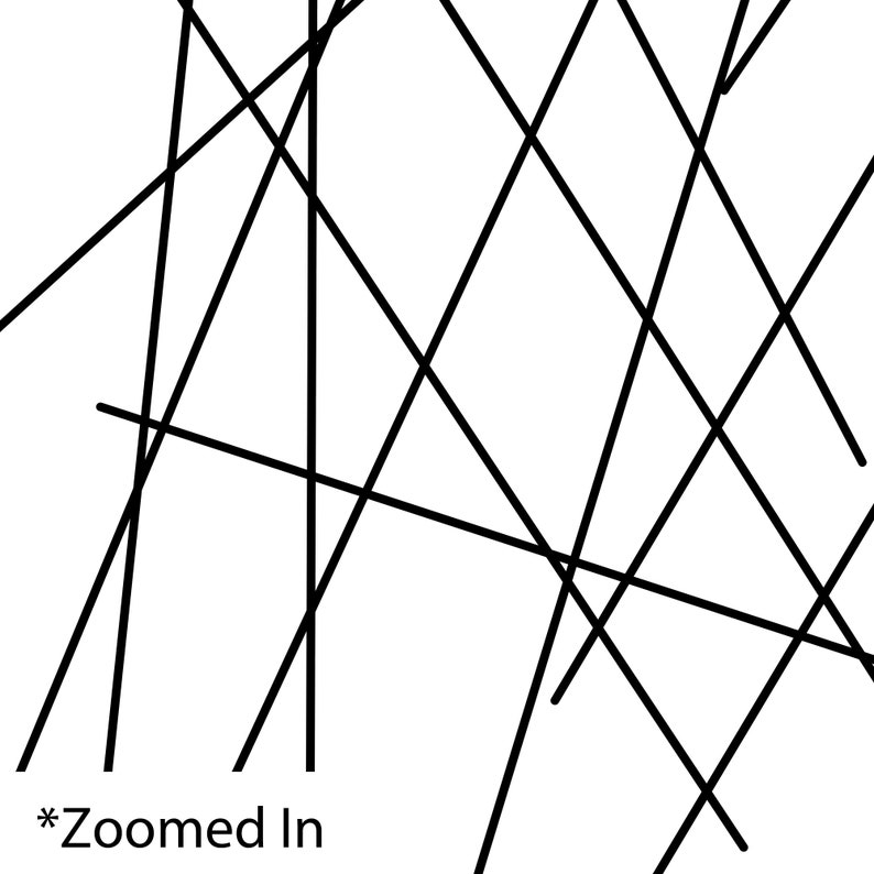 Abstract Line Art Pattern Shower Curtain | Modern Black and White Bath ...