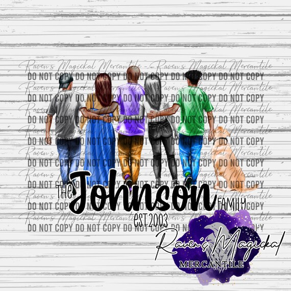 Personalized Characters PNG Digital Download - Etsy