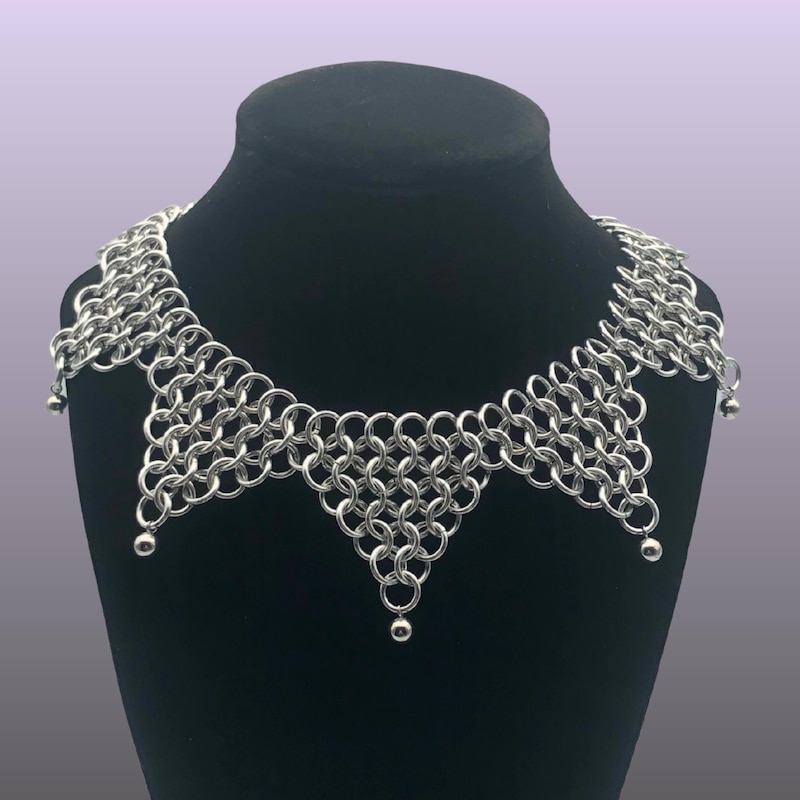 Chainmail Necklace - Etsy