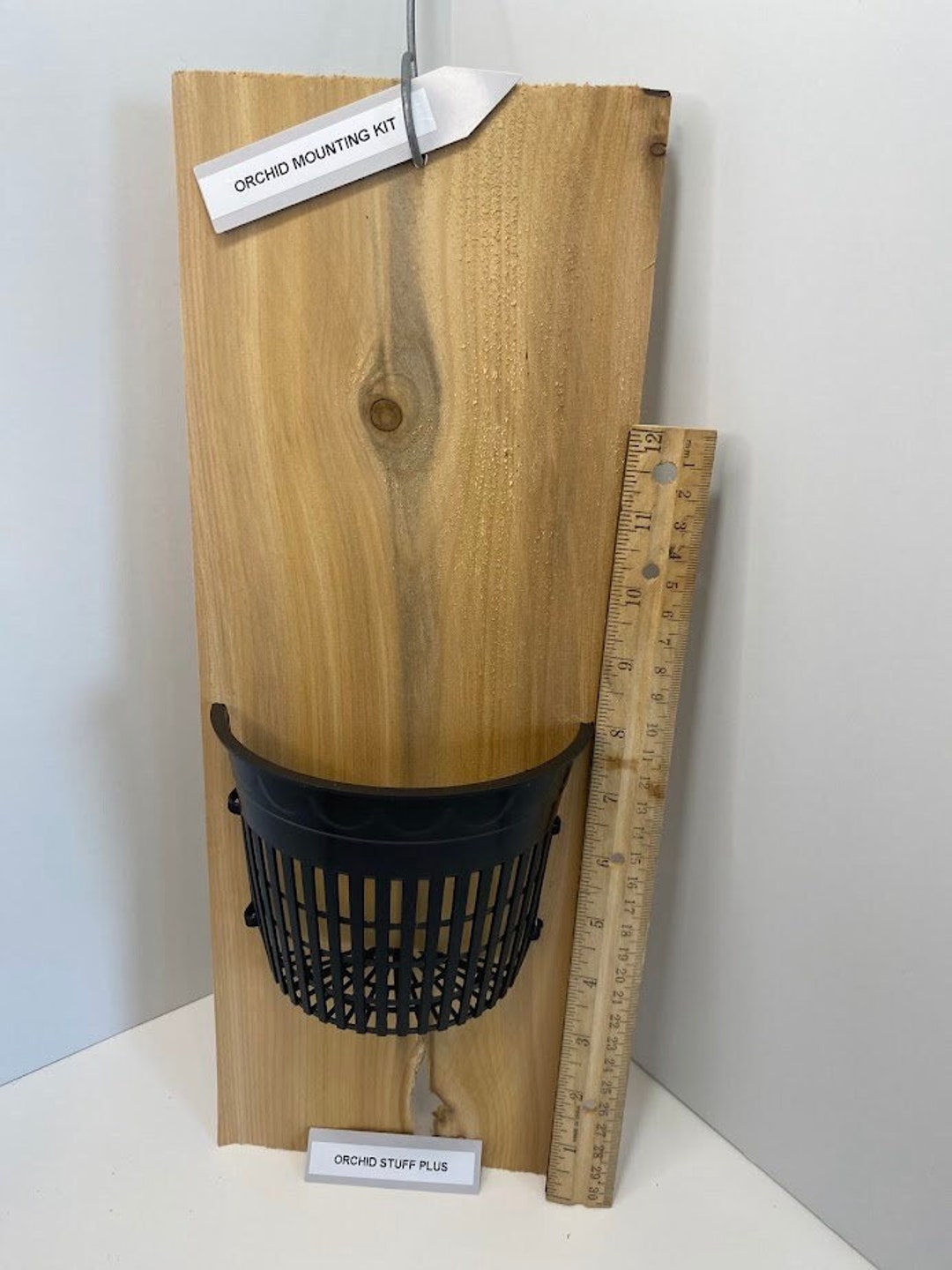 Handmade Indoor/outdoor Orchid Mount Kit on a Cedar Shingle With a 5 ...
