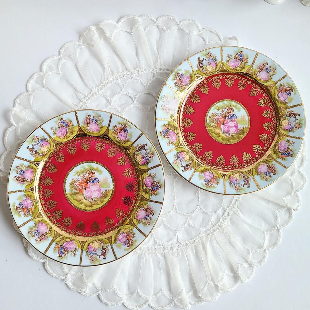 Bavaria STW Love Story Fragonard Decorative Plate 5-7/8" - Germany ...