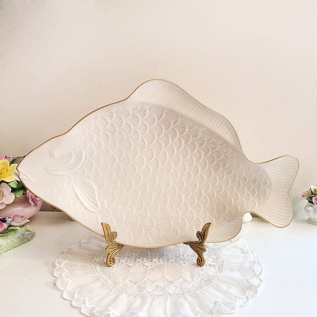 Lenox Seaport Collection Fish Shape Platter 16-3/4" - USA - Etsy