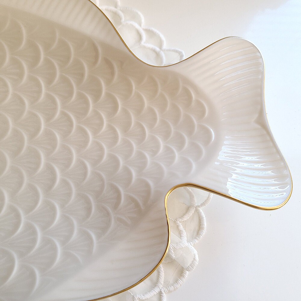 Lenox Seaport Collection Fish Shape Platter 16-3/4 USA - Etsy